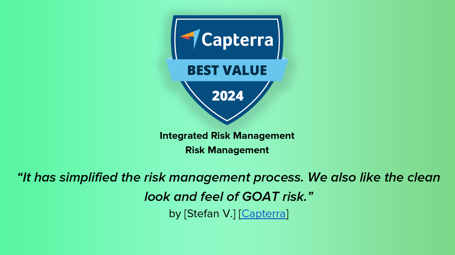 GOAT Risk™ Featured with Multiple “Best Of” Category Badges in 2024 ...